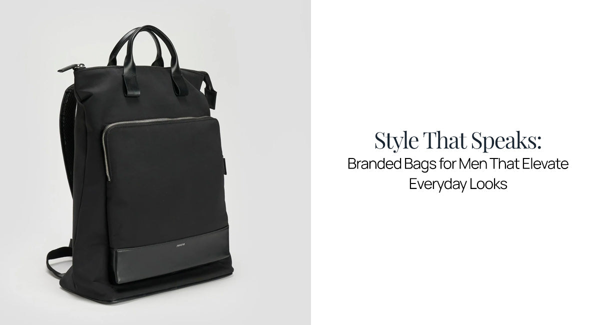 Style That Speaks: Branded Bags for Men That Elevate Everyday Looks