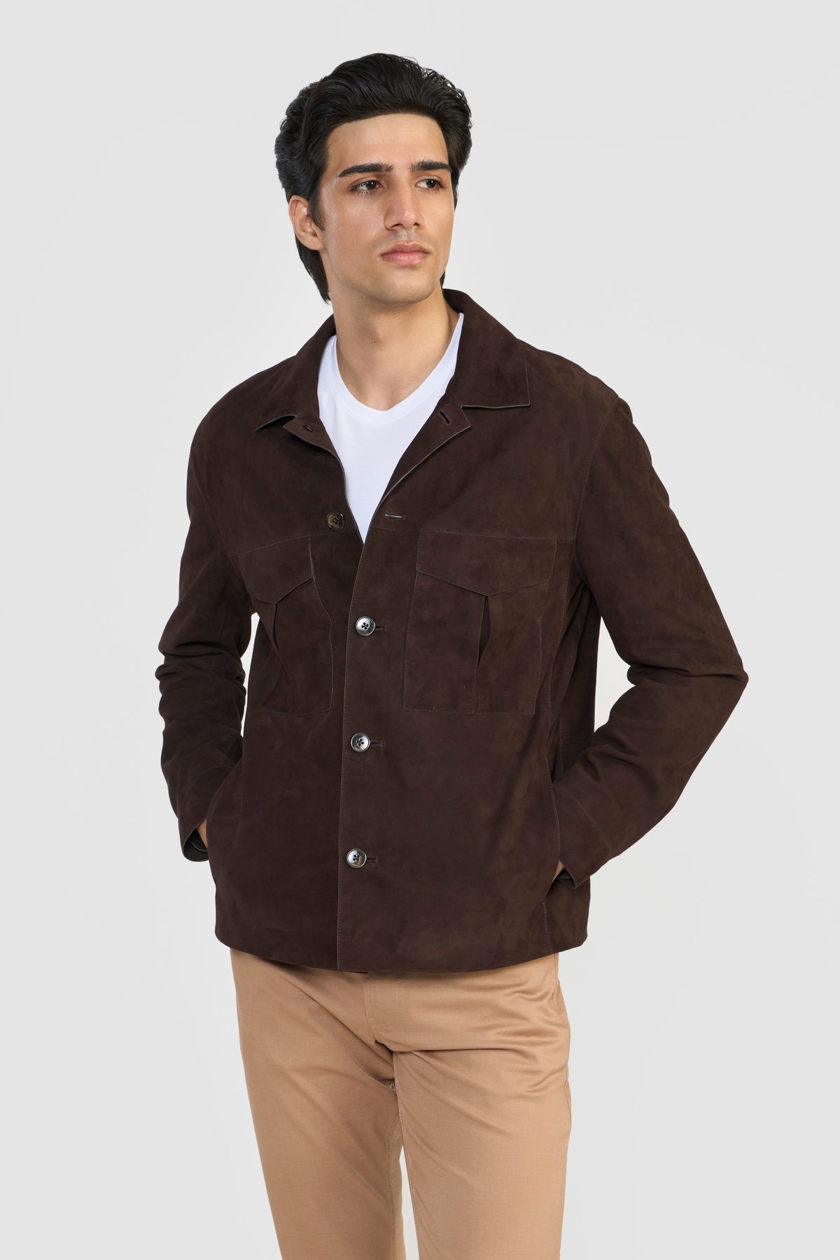 Chocolate Zakai Men Jacket